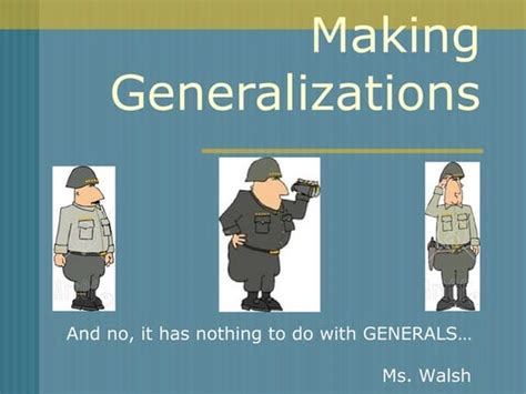 Generalization And Types Ppt Science Generalization And Types Ppt Science