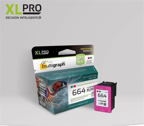 Tinta Original Multigraph 664 Color Xl Pro Paraguay Insumos