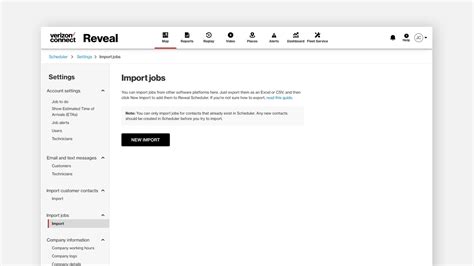 Import Job Details Reveal Help