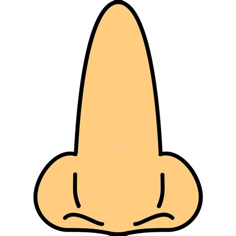 Nose Vector SVG Icon SVG Repo