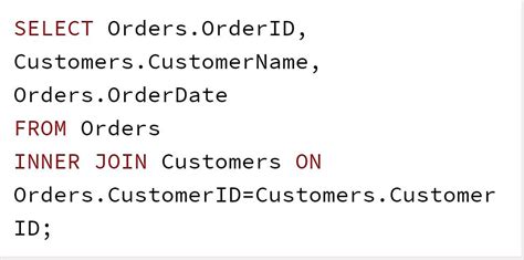 solved select orders orderid customers customername orders orderdate