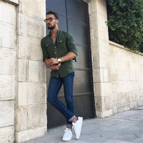 Кроссовки мужские под джинсы (61 фото)