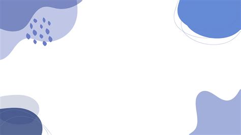 Modern Abstract Blob Minimal Frame Border Decoration 12682126 Png