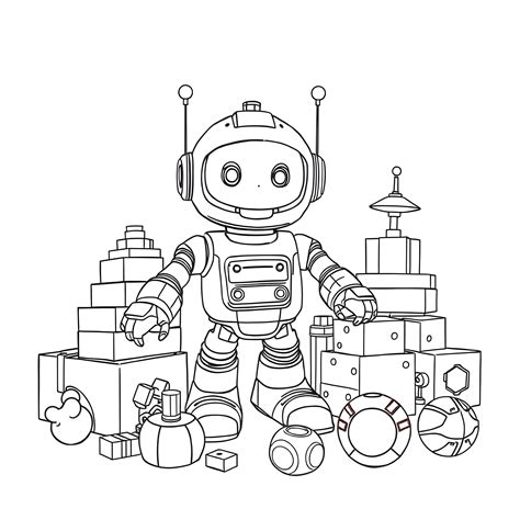 Best Astrobot Coloring Pages Free Printable Pdf