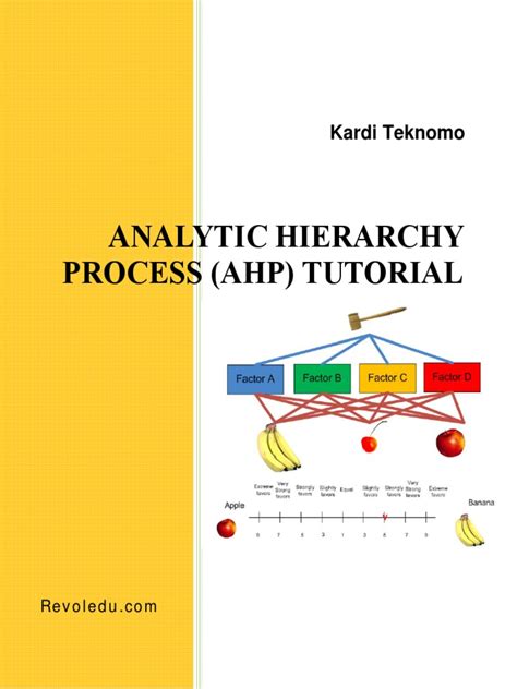 ahp tutorial by kardi teknomo pdf eigenvalues and eigenvectors