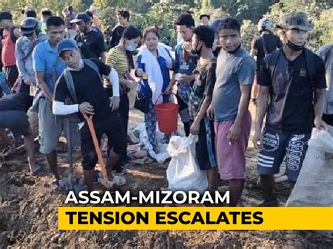Assam Mizoram Border Talks Latest News Photos Videos On Assam