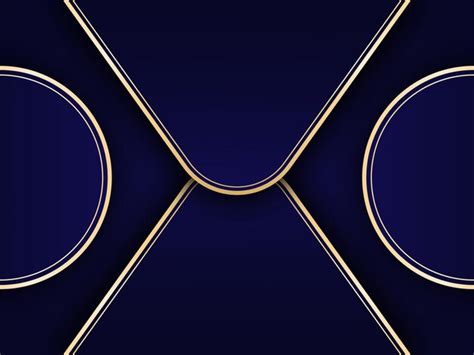 роскошный королевский синий фон Премиум вектор