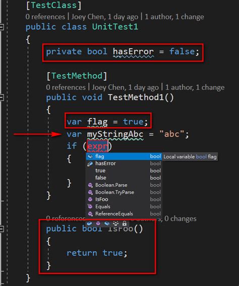 Resharper 20182 Issue If 的 Intellisense 只列出 Boolean 的清單 In 91 點部落
