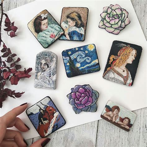 История искусств в вышивке мастерицы из Коломны