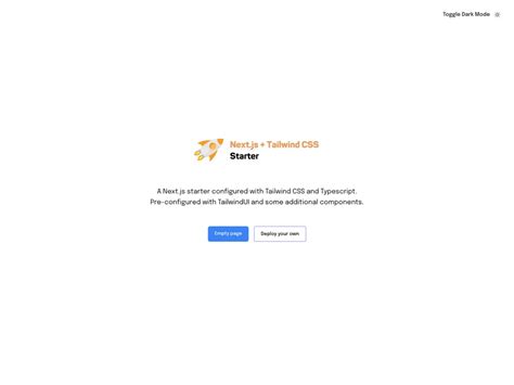 Next Start By Riipandi A Nextjs Template Built At Lightspeed