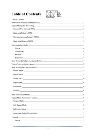 Data Communication Networking PDF