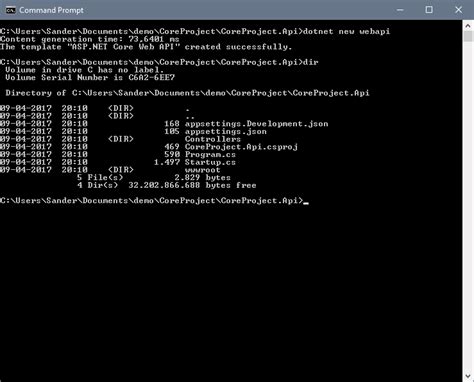 harre dev dotnet core tooling quickstart