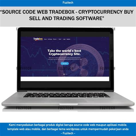 jual source code aplikasi web tradebox cryptocurrency buy sell and trading software d73