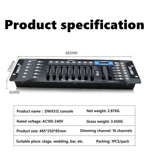 192 Dmx Controller Dj Equipment Dmx 512 Console St Vicedeal
