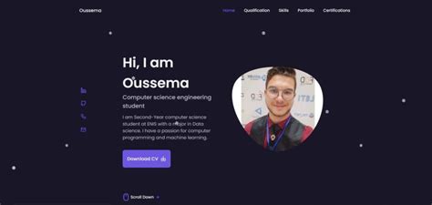 Oussema Gassara On Linkedin I Just Created My Very First Portfolio