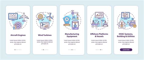 Digital Twin Application Onboarding Mobile App Page Screen 2945146 Vector Art At Vecteezy