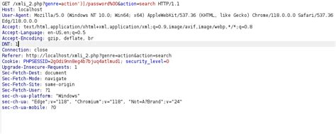 Bwapp Xmlxpath Injection Search