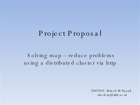 algo project proposal ppt
