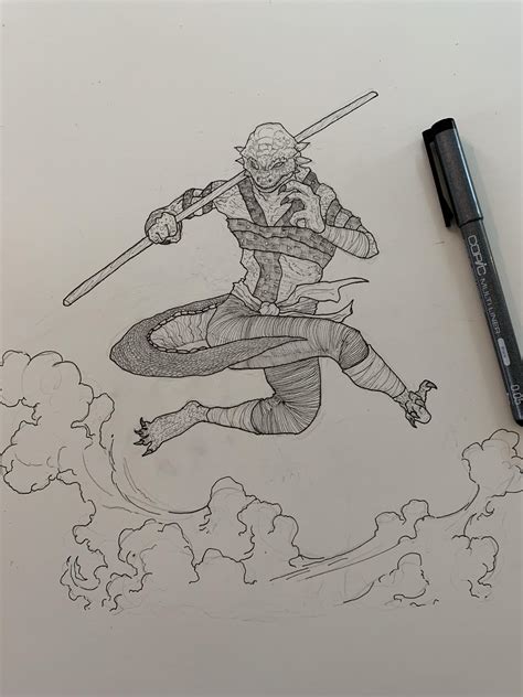 Heres Another Wip Iksar Monk R Project1999