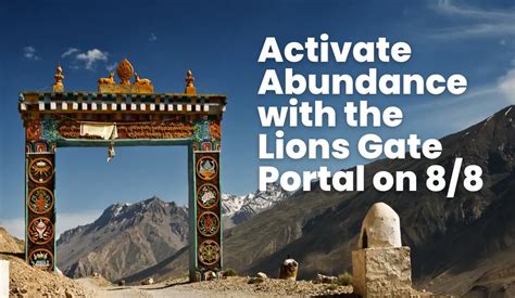 Activate Abundance With The Lions Gate Portal On 88 Manifestation Magic