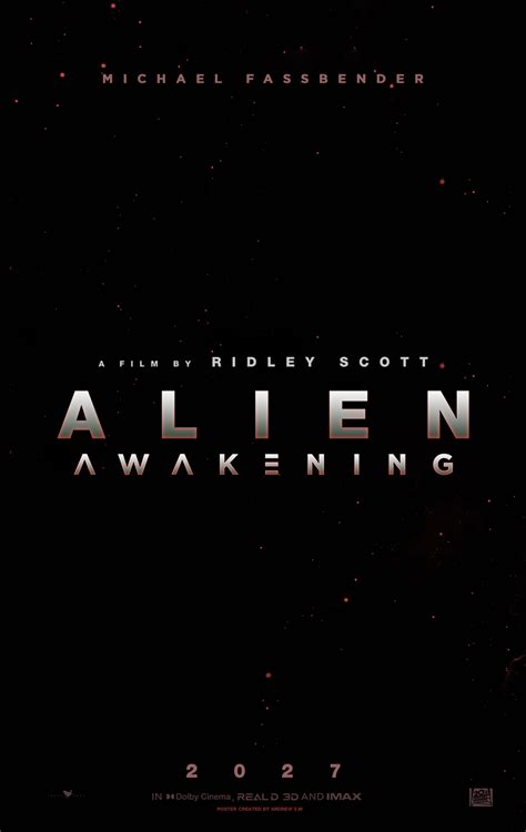 Alien Awakening Teaser Poster 2027 By Andrewvm On Deviantart