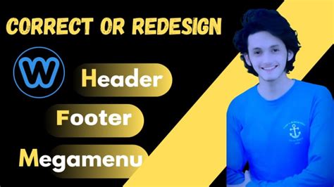 correct wordpress header footer and megamenu by muhammadarif72 fiverr
