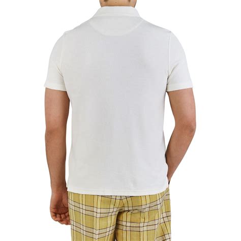 Altea Cream Organic Towelling Cotton Polo Shirt Baltzar