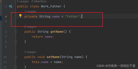 子类继承父类的时候，属性继承了没？ 子类集成父类的get set方法吗 csdn博客