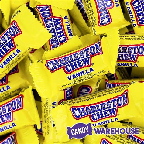 Charleston Chew Mini Size Candy Bars 120 Piece Bag Candy Warehouse
