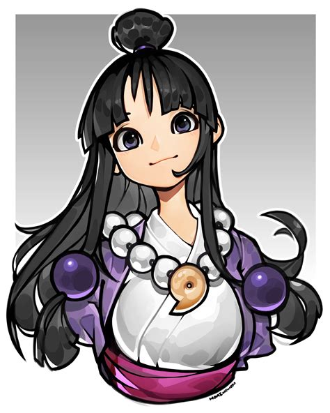 Maya Fey Ace Attorney Drawn By Hoaivu Danbooru