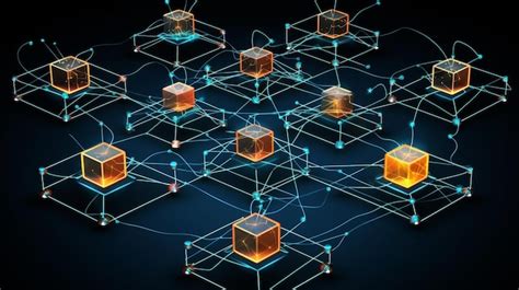 Premium Photo A Group Of Cubes Connected To Each Other