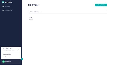 Use Iconify Custom Fieldtype Storyblok