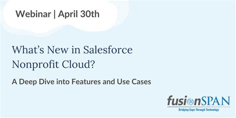Whats New In Salesforce Nonprofit Cloud