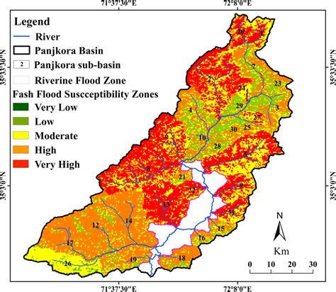 Panjkora Basin Flash Flood Susceptibility Zones Download Scientific Diagram