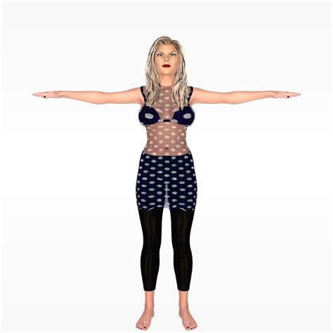 3d Asset Animated Sexy Women Cgtrader