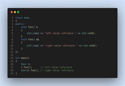 The Overloading For Right Value Reference And Left Value Reference Is