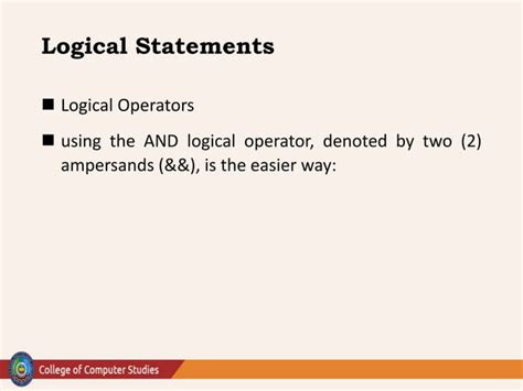 Conditional Statement Pptx Lesson3asdfsa Ppt