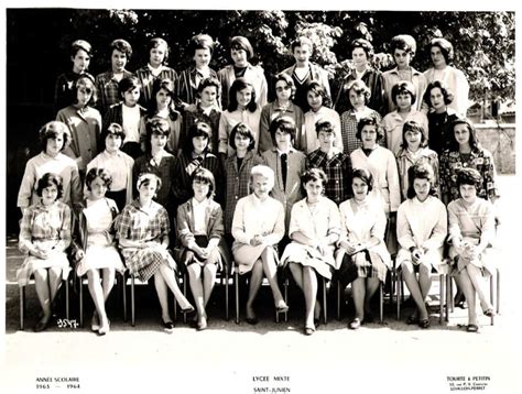 Photo De Classe Lycée Municipal Classe De 2 Nde De 1964 Lycee