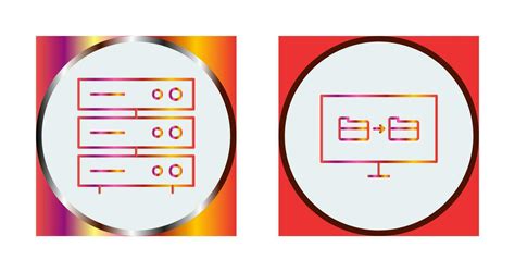 Server Network And File Sharing Icon 32878259 Vector Art At Vecteezy