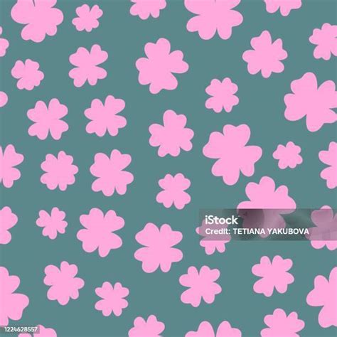 꽃잎 실루엣의 원활한 추상 벡터 꽃 무늬 낙서 스타일 손 그래픽 유기물 섬유 선물 일러스트 레이션 배경 벽지 도자기 및 그래픽 디자인의 장식을위한 추세 스타일 0명에 대한