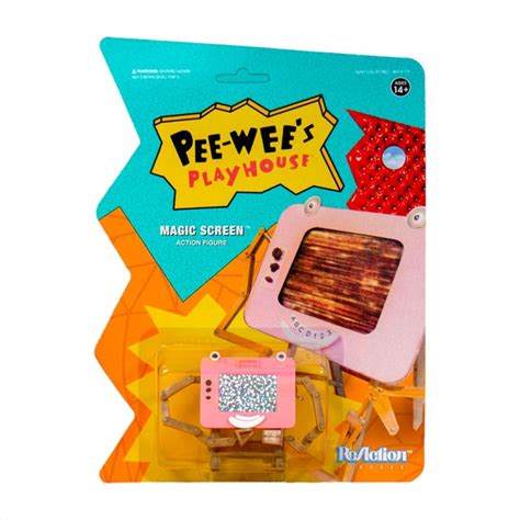 Buy Pee Wees Playhouse Magic Screen Reaction 3 75 Action Figure