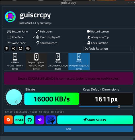 BUG Both Tablets Not Recognized Issue Srevinsaju Guiscrcpy GitHub