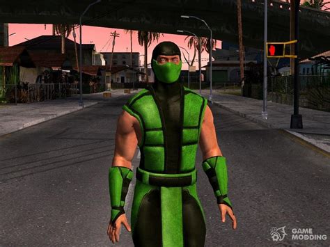 X Mortal Kombat Klassic Human Reptile For Gta San Andreas