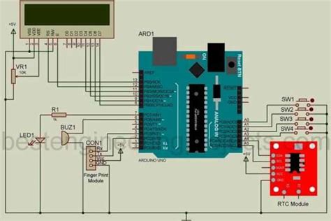 arduino based temperature meter semester project electronics lovers