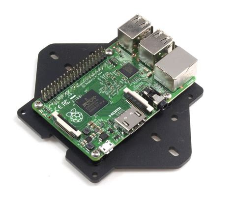 c4labs zebra vesa mounting plate acrylic for raspberry pi 4b 3b a