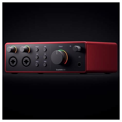 Focusrite Scarlett 4i4 4th Gen Audio Interface At Gear4music