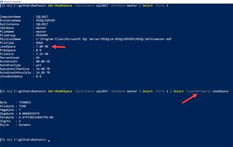 get dbadbspace returns different data size values · issue 5816