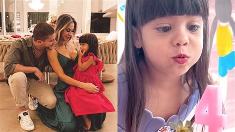 Filha De Arthur Aguiar E Maíra Cardi Completa 4 Anos E Ganha Surpresa E