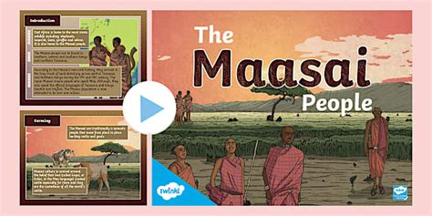 Maasai Tribe Powerpoint Twinkl