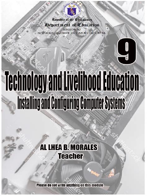 Preparing Young Minds An Ict Module On Installing And Configuring